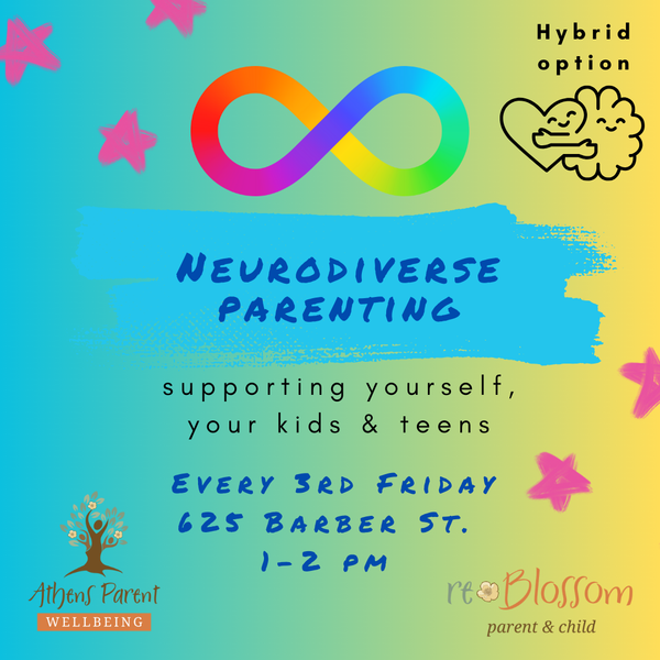 Neurodiverse Parenting - Athens Parent Wellbeing + ReBlossom Parent ...